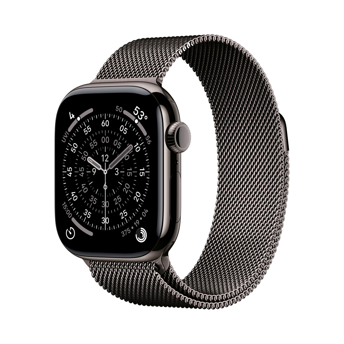 Смарт-часы Apple Watch Series 11 46mm Slate Titanium Case with Milanese ...
